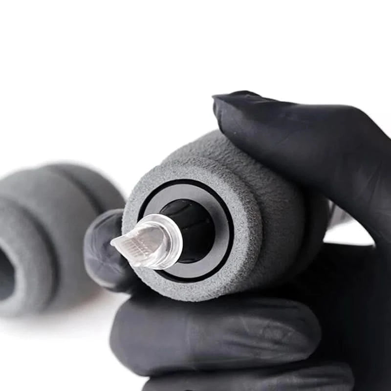 Einweggrip EInweggriff Schaum Grau 41mm – AS Tattoo Supply
