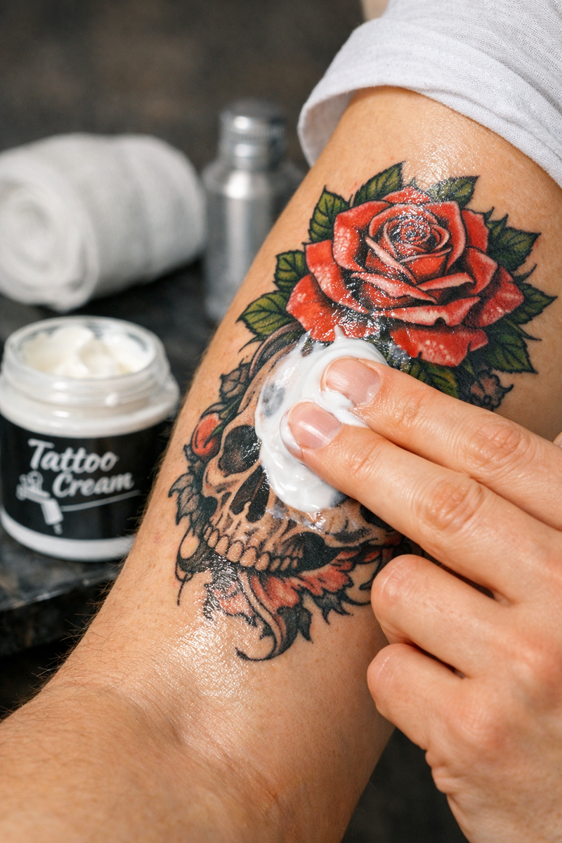 Die richtige Tattoo-Pflege nach dem Stechen !!! – AS Tattoo Supply