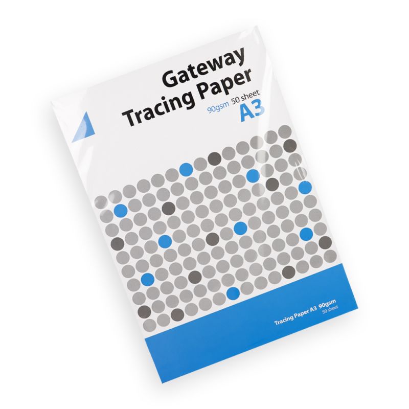 Gateway Transparentpapier A3 - 50 Blatt versch . Version – AS Tattoo Supply