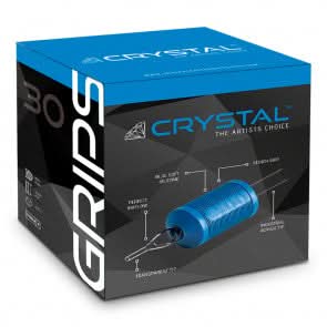 Crystal Grips 30 mm – Diamond Tip Tattoo Grips (15er Box) – AS Tattoo ...